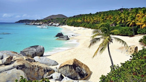 Catamaran Cruise from Tortola to The Baths in Virgin Gorda - St. Thomas ...
